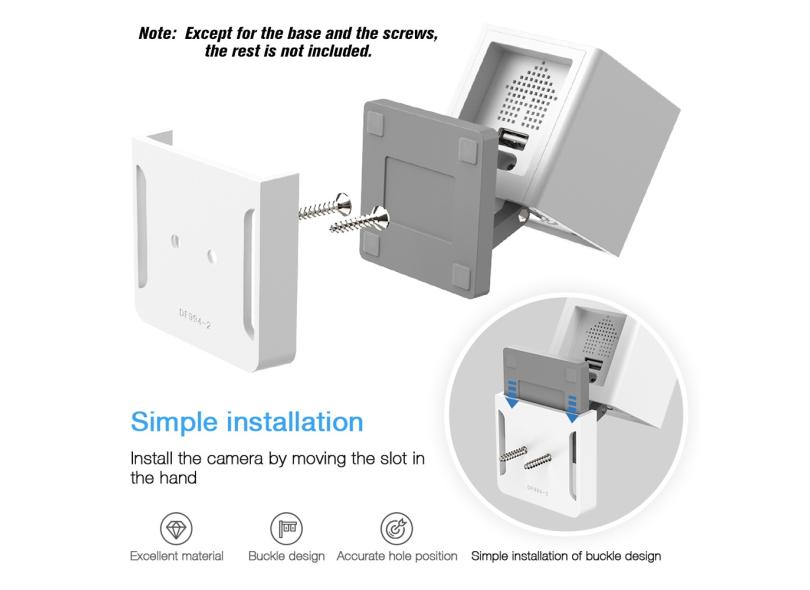 Titular Wyze Camera Wall Mount Base de Suporte de parede Para Wyze Cam ...