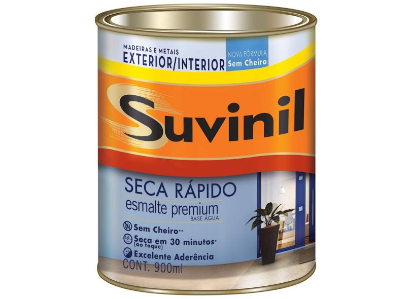 Esmalte Suvinil Seca Rápido 900ml Acetinado com o Melhor Preço é no Zoom