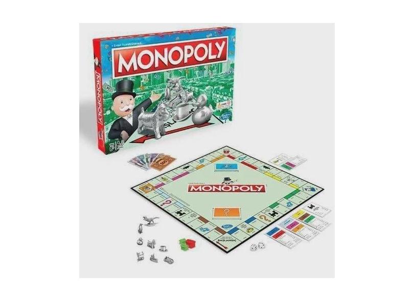 Jogo de Tabuleiro Monopoly Clássico Hasbro com o Melhor Preço é no Zoom