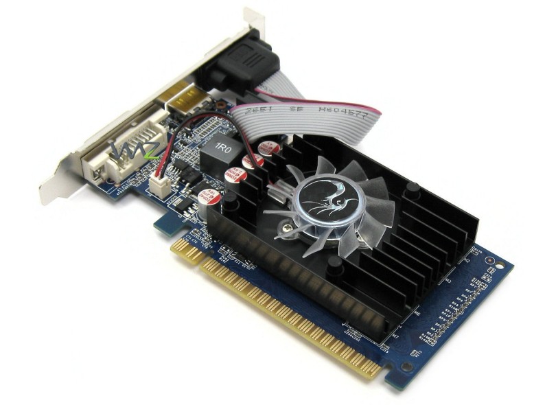 Placa de Video NVIDIA GeForce GT 520 2 GB DDR3 64 Bits Zogis ZOGT520 ...