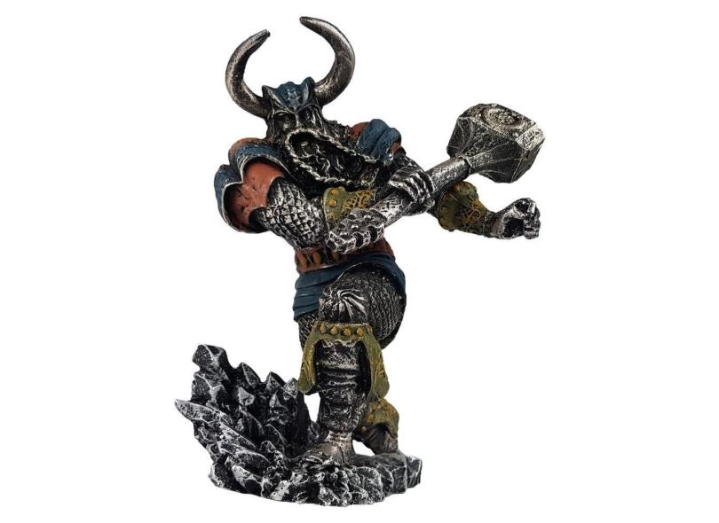 Thor Deus Do Trovão Mitologia Nórdica Resina Estátua Grande com o ...