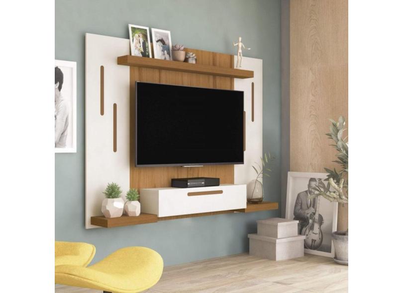 Painel Para Tv 50 Polegadas 1 Porta 1 Prateleira Cronos Artely Off ...