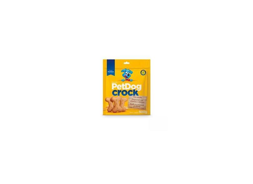Biscoito Pet Dog Crock Tradicional - 500g com o Melhor Preço é no Zoom