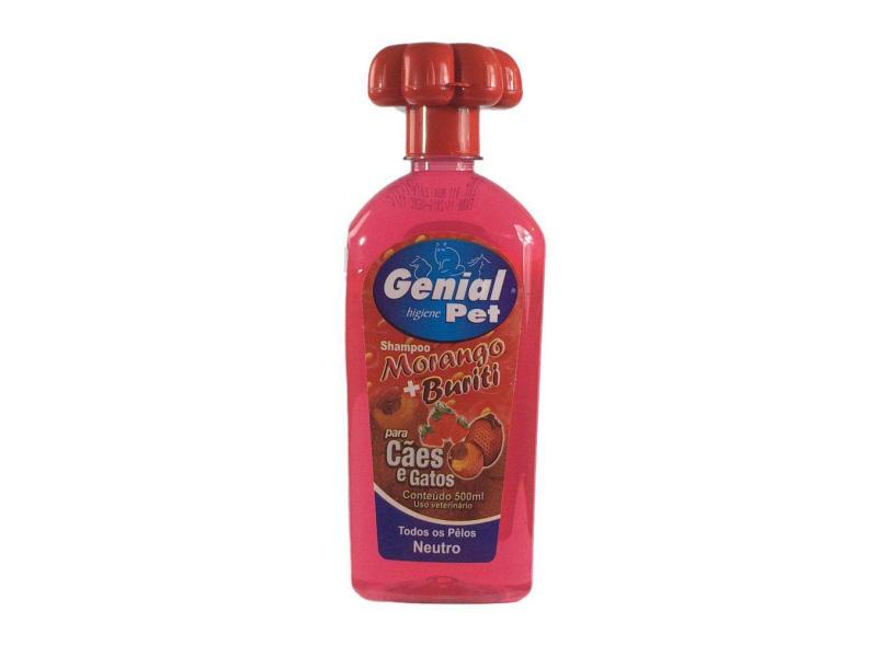 Shampoo Genial Pet - 5 Litros Morango E Buriti com o Melhor Preço é no Zoom