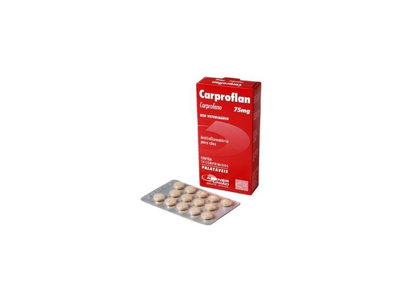 Carproflan 075 Mg Com 14 Comprimidos Palataveis com o Melhor Preço é no ...