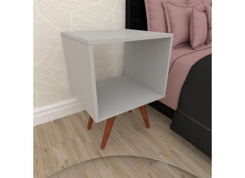 Mesa de Cabeceira Nicho em Mdf com 4 Pés Inclinados em Promoção é no ...