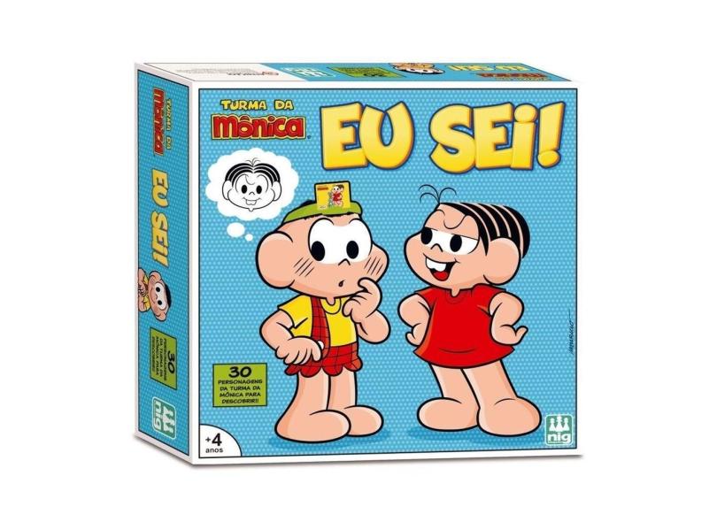 Jogo de Tabuleiro Turma da Mônica Eu Sei! - Nig com o Melhor Preço é no ...