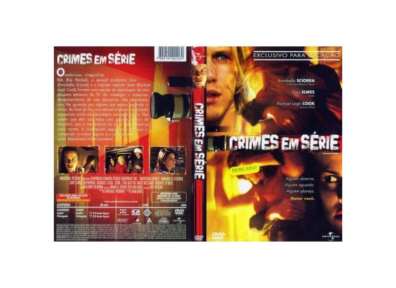 DVD Crimes Em Série em Promoção é no Buscapé