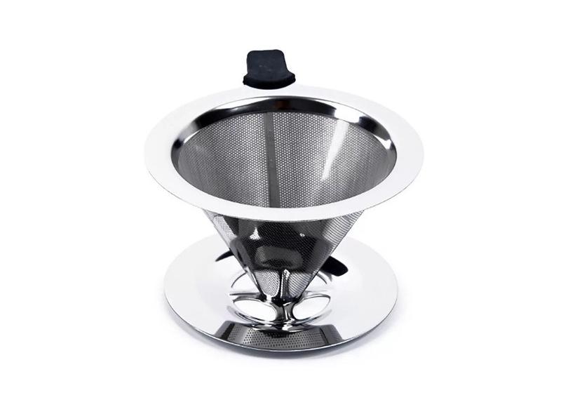 Coador De Café Inox Reutilizável Dispensa Filtro 102 Médio com o Melhor ...