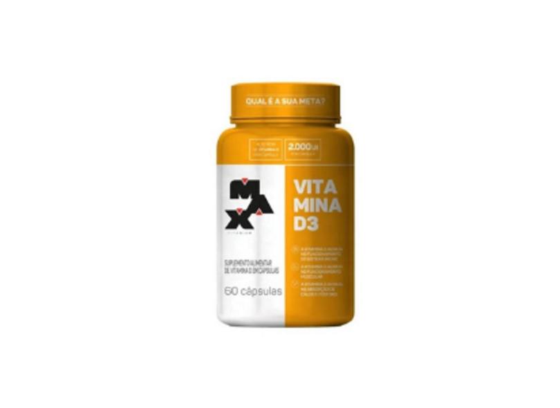 Vitamina D3 - 60 Caps - Max Titanium2.000 UI por cápsula em Promoção é ...