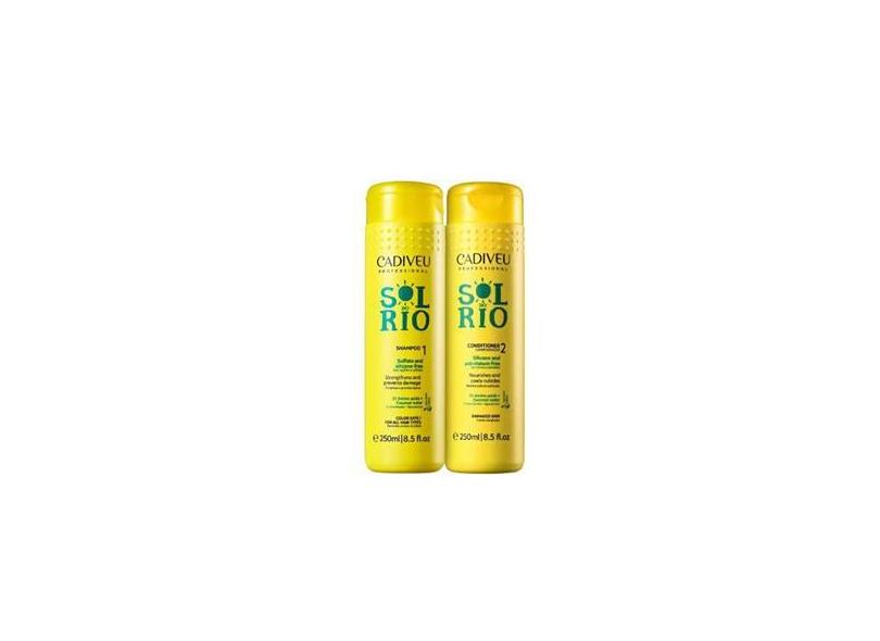 Kit Cadiveu Professional Sol do Rio Shampoo + Condicionador com o ...