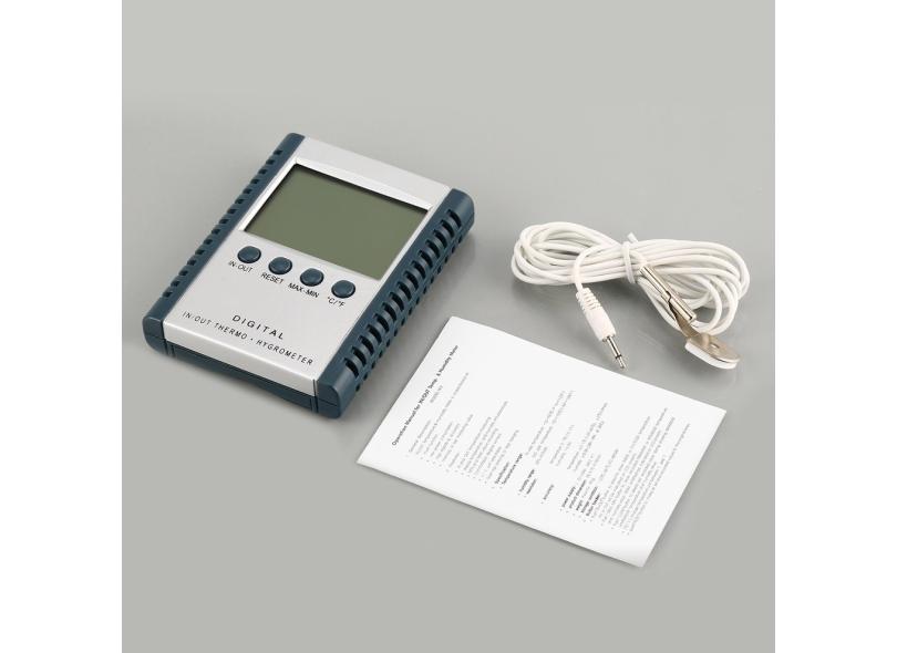 HC520 Digital Temperatura Umidade Medidor lcd term? Metro higr? Metro ...