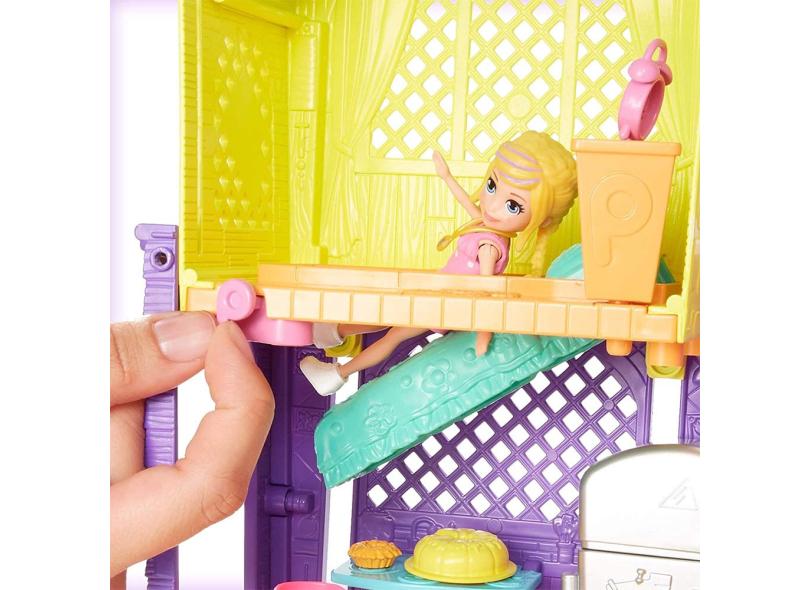 Polly Pocket - Club House Espaços Secretos da Polly - Mattel com o ...