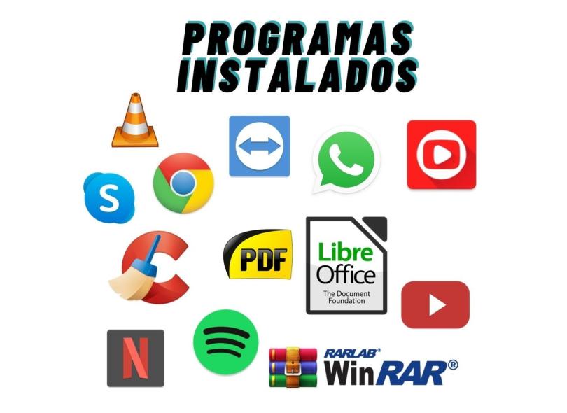 Cpu Pc Desktop Computador Core i5 8gb SSd 480 Windows 10 OEm Programas ...