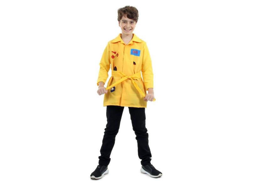 Fantasia DPA Bento Amarelo Infantil Pop - Detetives do Predio em ...