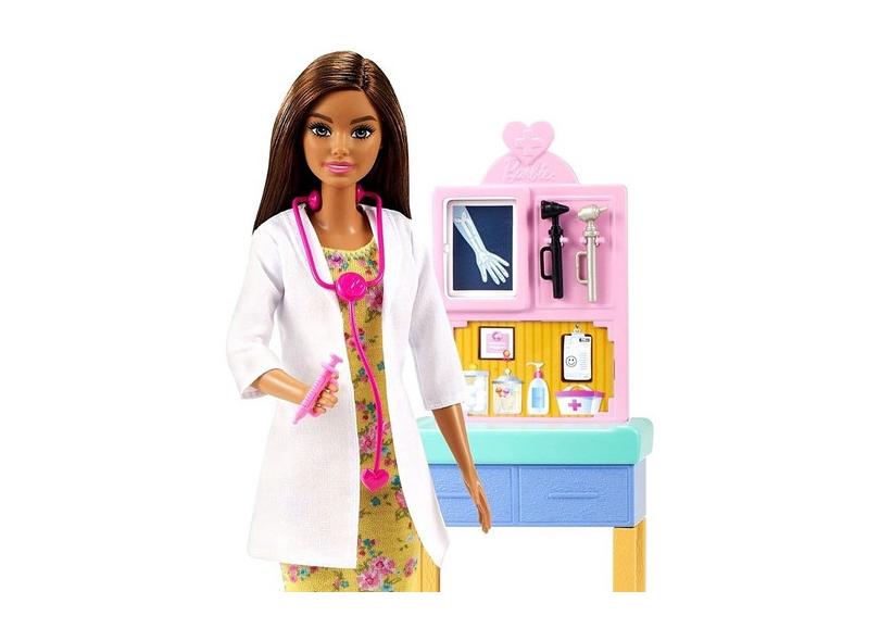Barbie Profissões - Pediatra Raio-x Morena - Mattel com o Melhor Preço ...