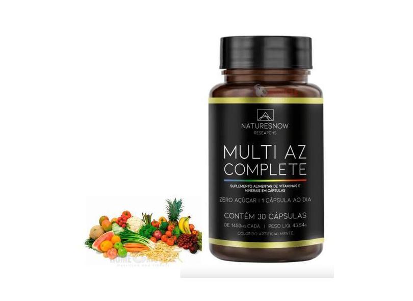 Multivitamínico Multi Az Complete 30 Cápsulas - Natures Now em Promoção ...