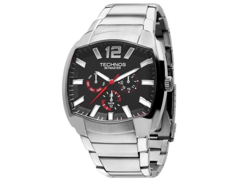 Relógio Technos Masculino Skymaster Prateado 6P29AEW/1P com o Melhor ...