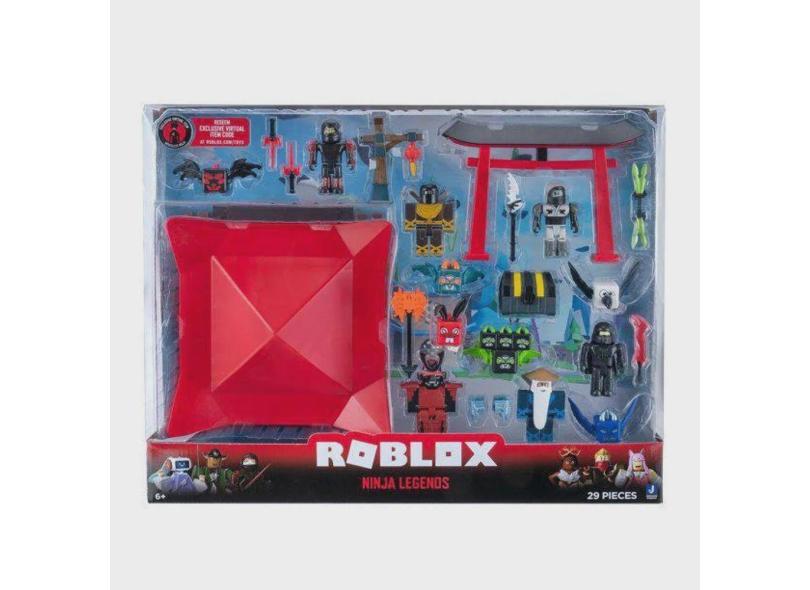Bonecos Roblox - Playset Ninja Legends Figuras + Cód Virtual com o ...