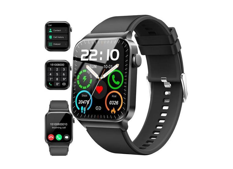 Relógio inteligente Donerton T50S 1,85" Smartwatch IP68 à prova d'água ...