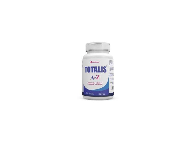 Totalis Vitaminas e Minerais de A a Z Excelente 120 Cápsulas 350mg com ...