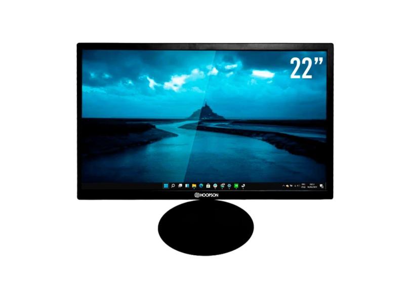 Monitor Led 22mh-22 Hdmi Vga - Hoopson com o Melhor Preço é no Zoom
