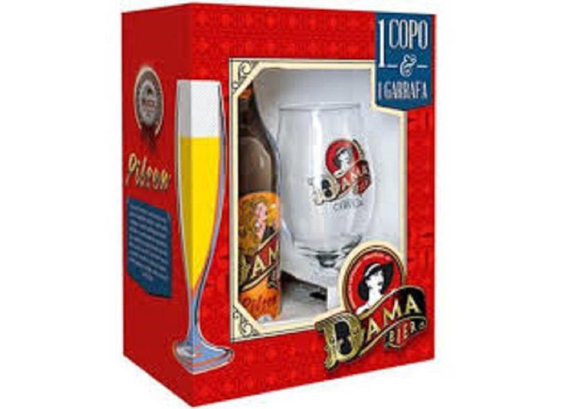 Kit Dama Bier Pilsen Com Copo em Promoção é no Buscapé