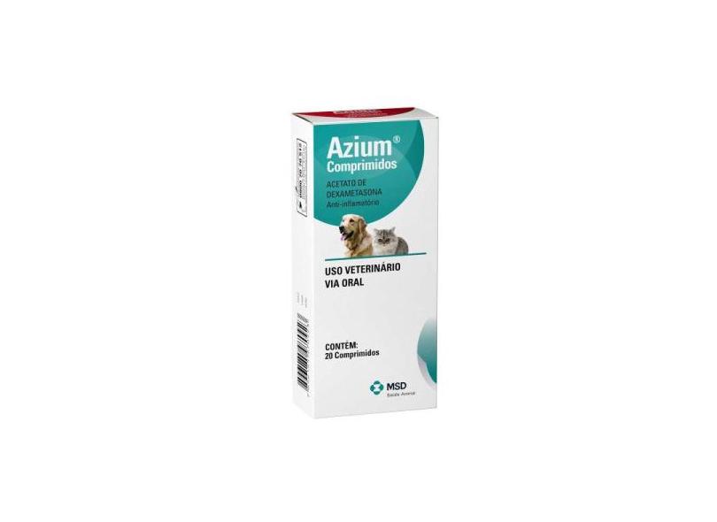 Azium - Anti-inflamatório - Msd - 20 Comprimidos - 20 Comprimidos com o ...