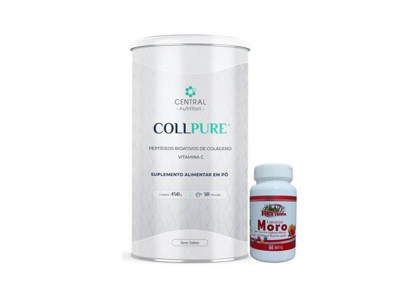 Kit Collpure Proteína Do Colágeno - 450/500G - Central Nutrition + Lar ...