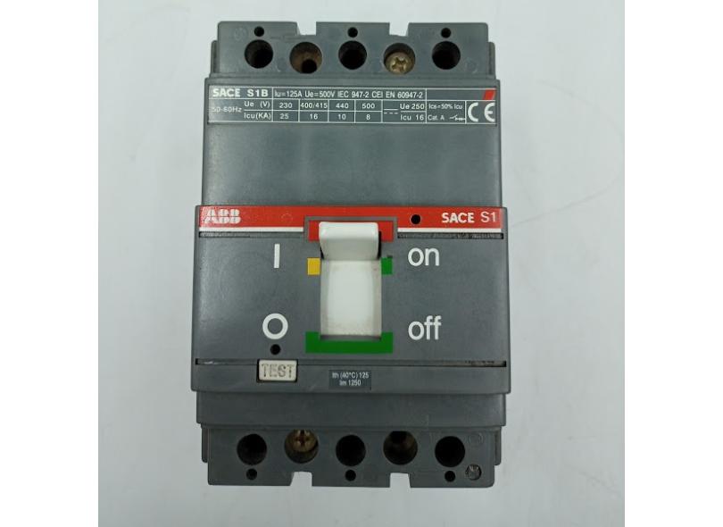 Disjuntor Sace ABB S1B ITH 3P 125A IM1250 40° com o Melhor Preço é no Zoom