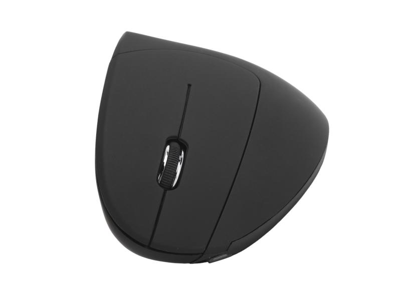 Mouse sem fio esquerdo vertical ergonômico 800/1200 / 1600DPI óptico ...
