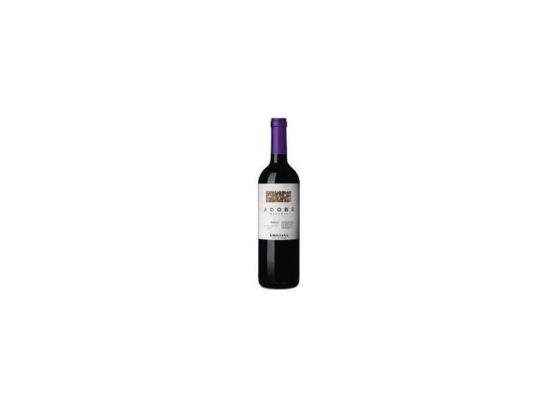 Vinho Tinto Adobe Reserva Merlot Emiliana - 750ml - com o Melhor Preço ...