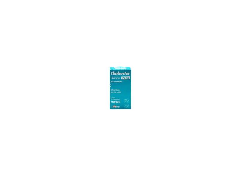 Clinbacter 75mg - Agener União - 14 Comprimidos - 14 Comprimidos com o ...