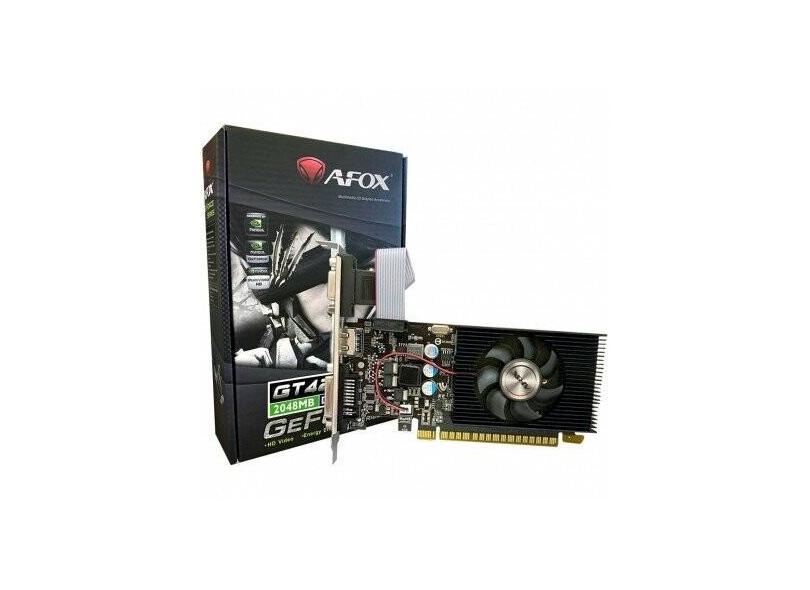 Placa de Video afox Geforce gt 420 2GB - GDDR3 - AF420-2048D3L2 com o ...