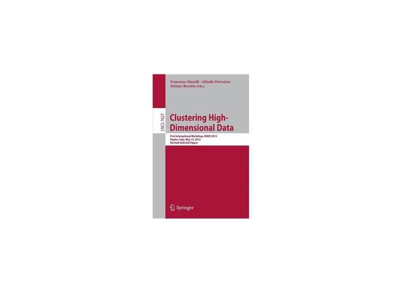 Clustering High--Dimensional Data com o Melhor Preço é no Zoom Clustering High--Dimensional Data com o Melhor Preço é no Zoom