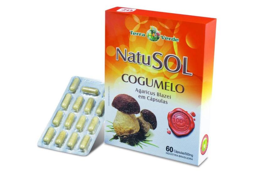 Natusol Cogumelo (60 cáps) - Terra Verde com o Melhor Preço é no Zoom
