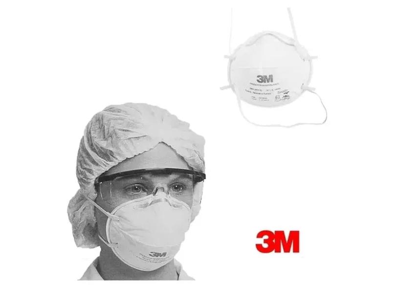 3 mascara concha proteção respiratoria 3M 8801 pff2 Envio Imediato ...