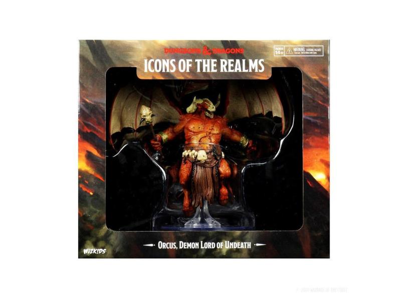 Figura em miniatura WizKids D&D Icons of The Realms Orcus com o Melhor ...