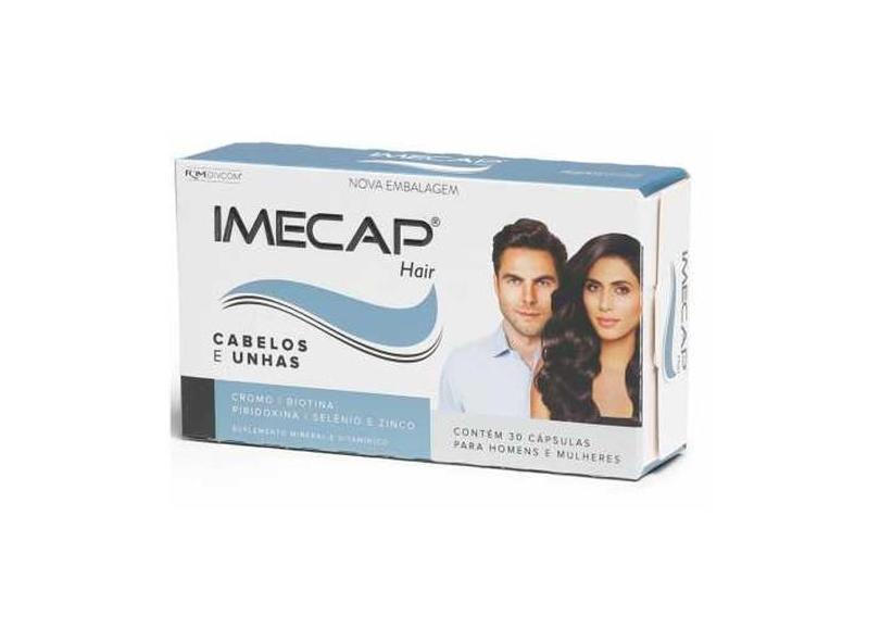 Imecap Hair 30 Cápsulas - Fqm com o Melhor Preço é no Zoom