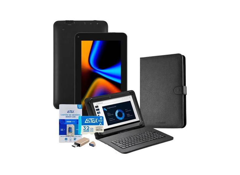 Tablet M7 Wi-fi 64gb 4gb Ram + Capa Com Teclado + Micro Sd NB409 em ...