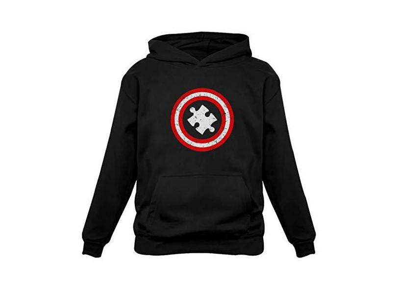 TeeStars – Conscientização do autismo – Moletom com capuz feminino ...