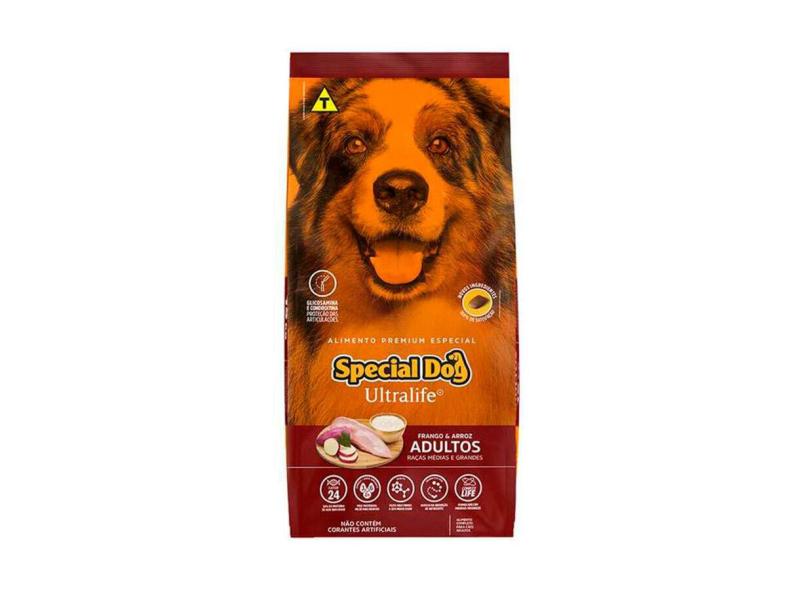 Raão special dog ultralife adulto raças médias E grandes 15KG com o ...