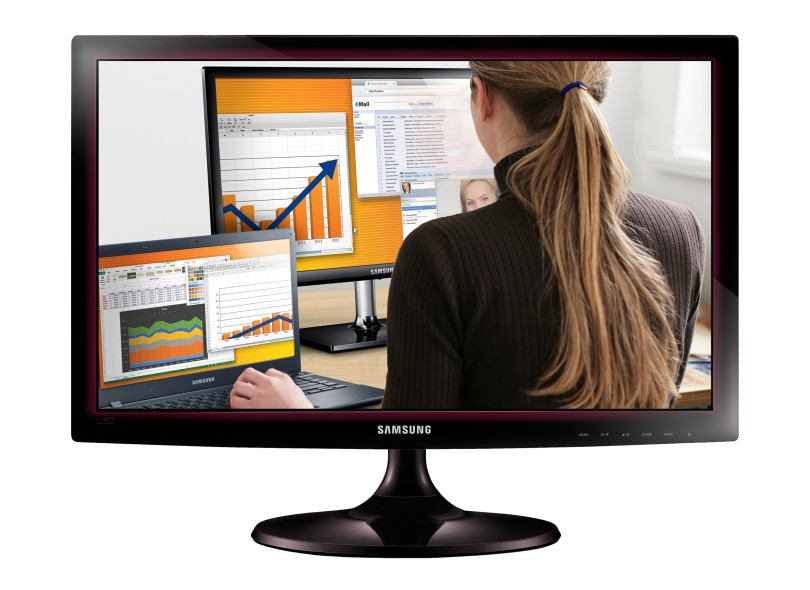 Monitor LED 18,5 " Samsung S19C301F com o Melhor Preço é no Zoom