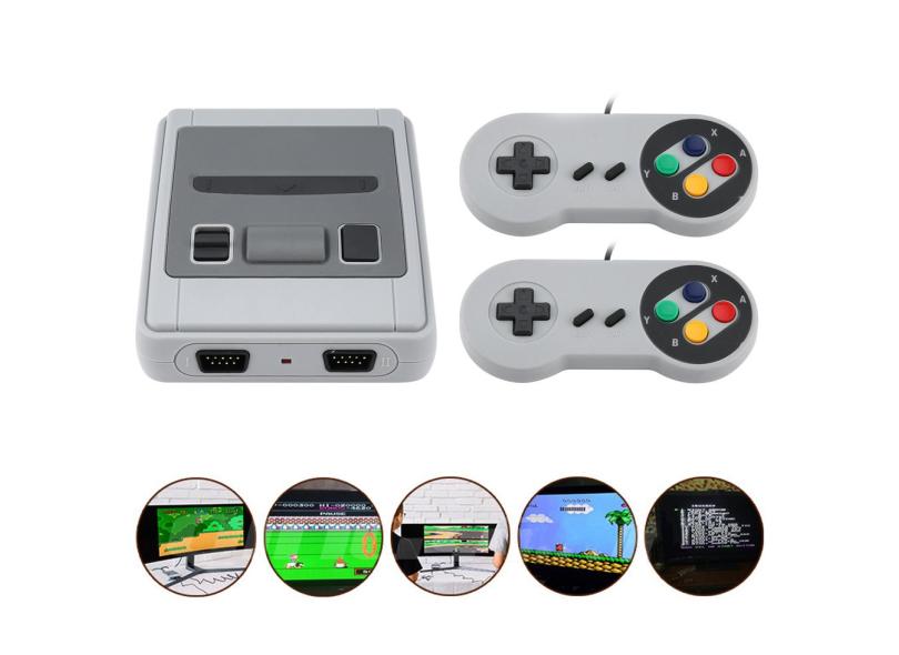 HD Super Mini SFC Game Console HDMI Suporte 8 Bit clássico Video Game ...