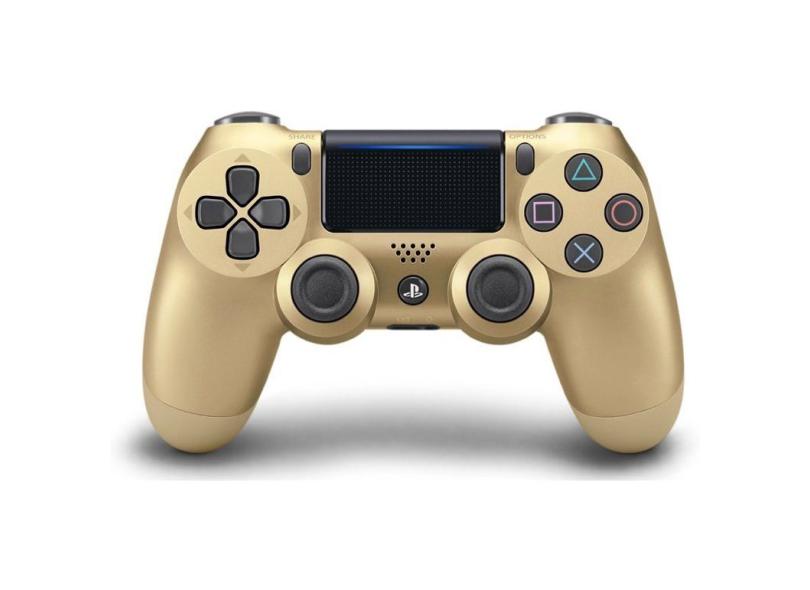 Controle Dualshock 4 Gold ( - Versão 2) - PS4 com o Melhor Preço é no Zoom