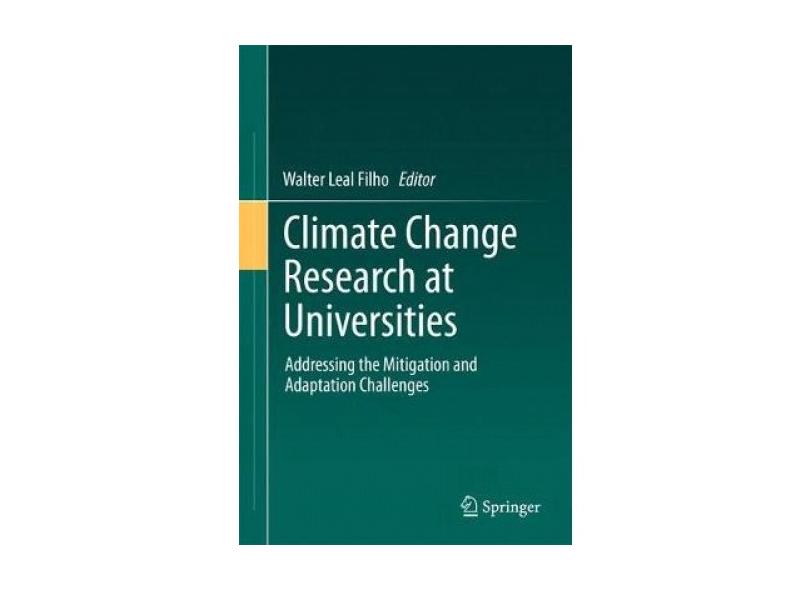 Livro - Climate Change Research at Universities: Addressing the ...