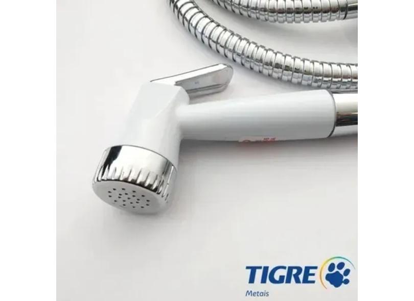 Ducha Higiênica Executiva Tigre Metais Gyro Gy 2195 Cr 1,20m com o ...