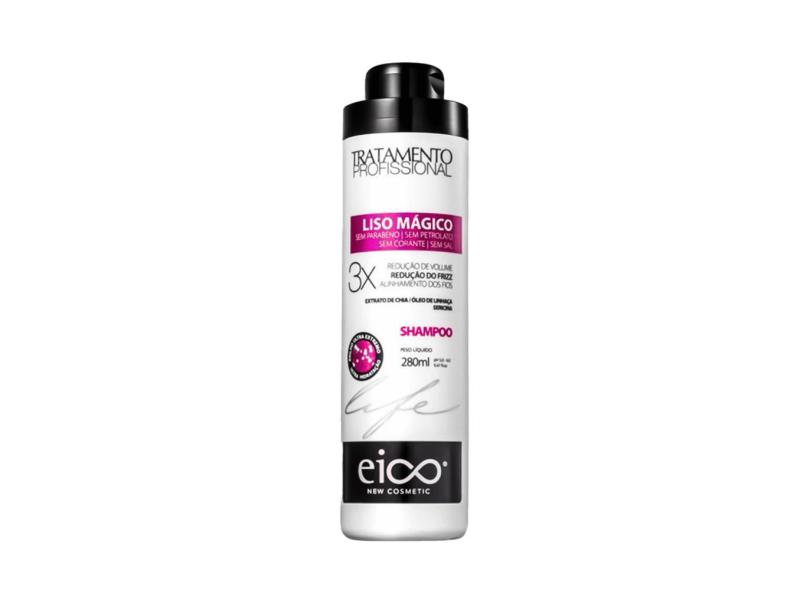 EICO LISO MÁGICO SHAMPOO 280ML com o Melhor Preço é no Zoom