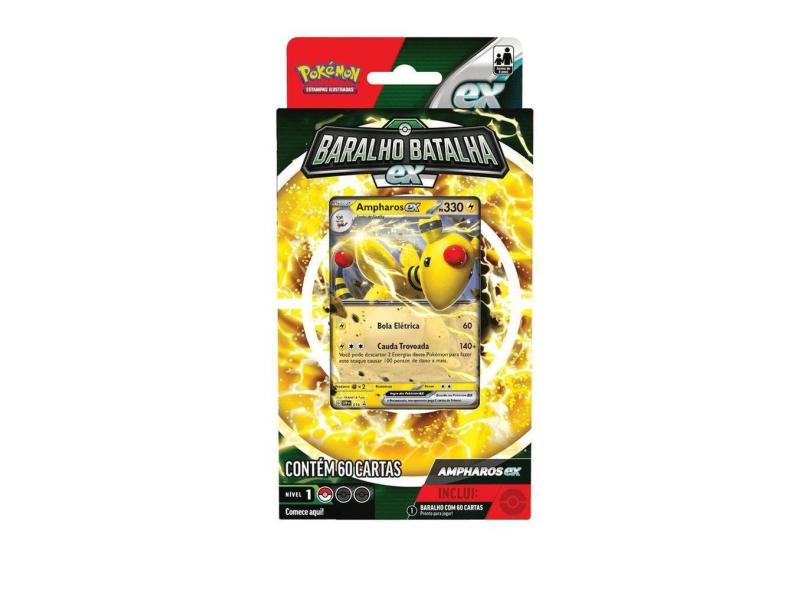 Pokémon Baralho De Batalha Ampharos Ex Com 60 Cartas - 290 com o Melhor ...