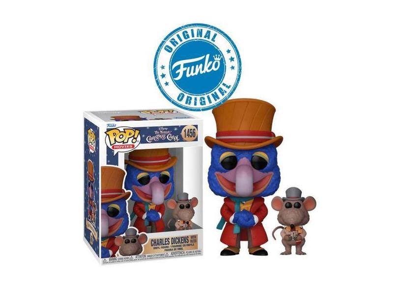 Boneco Disney The Muppet Christmas Carol Charles Dickens with Rizzo Po ...